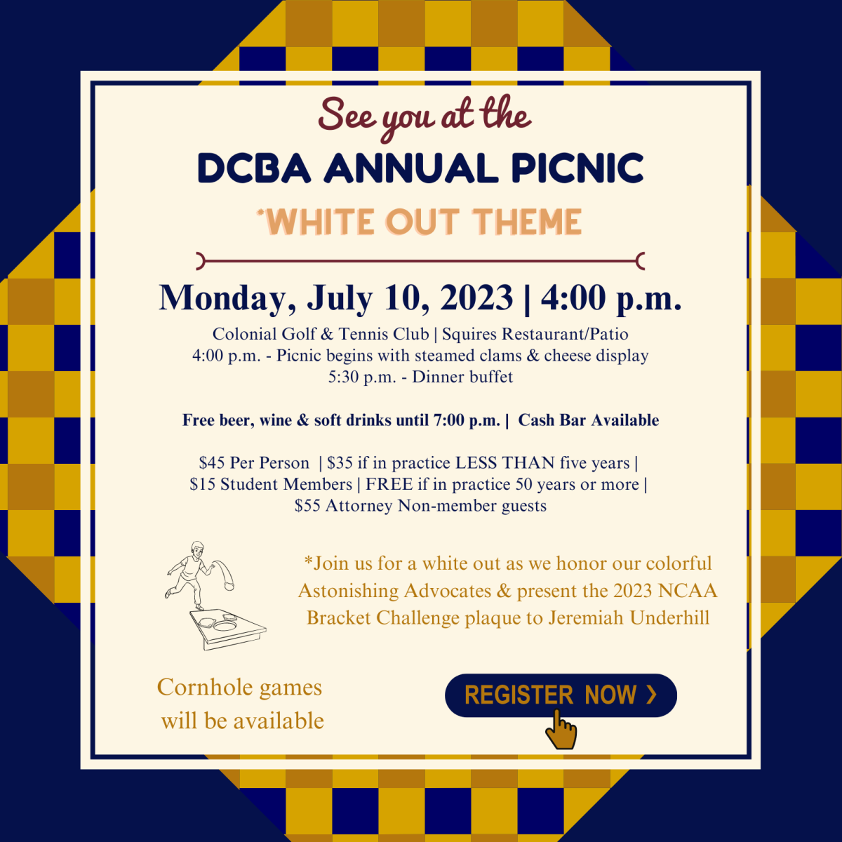 DCBA Picnic | Calendar of Events | Dauphin County Bar Association